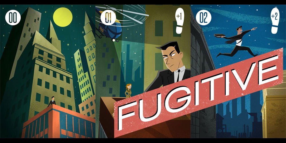 Kickstarter Unboxing #37 - Fugitive – The Offline Gamer