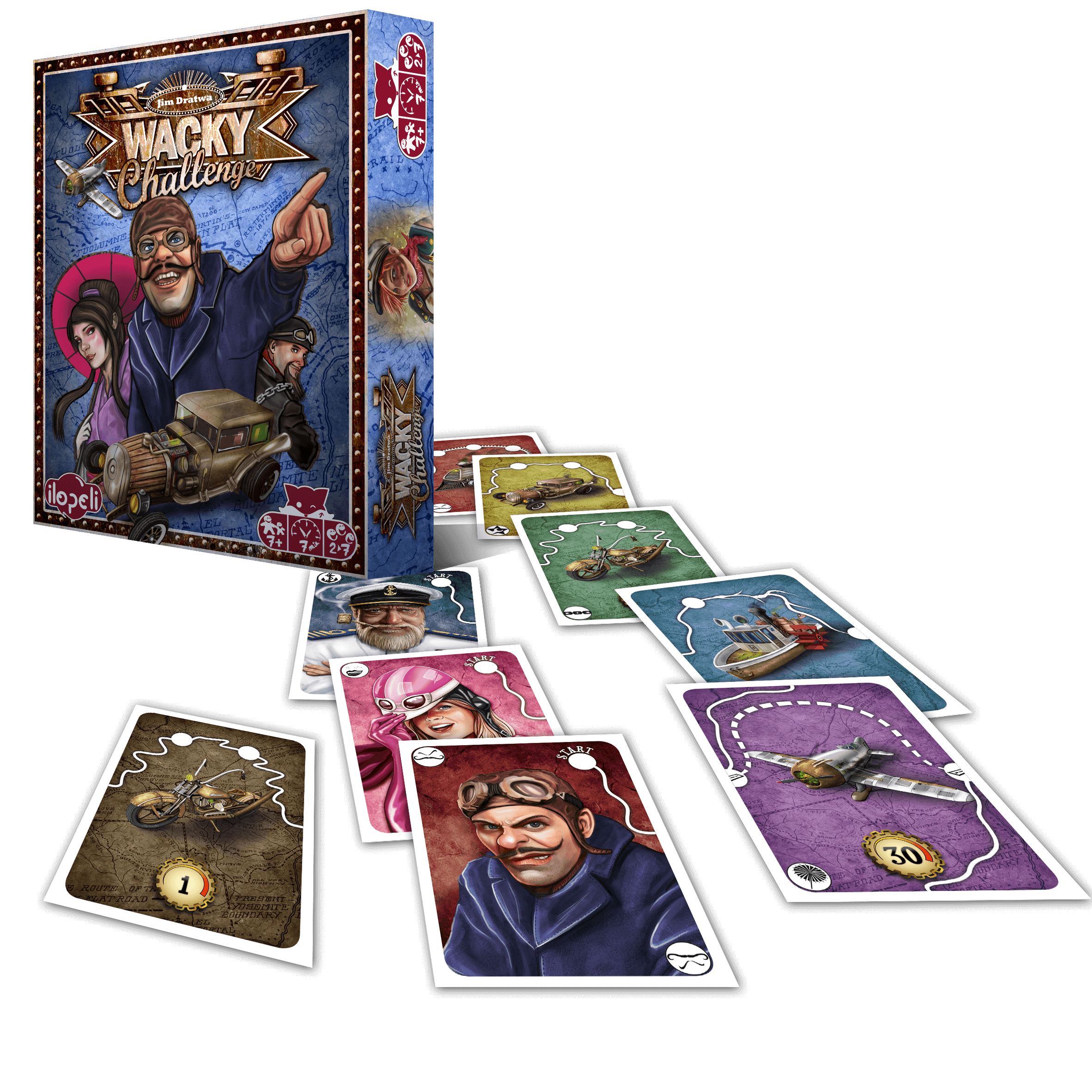 Kickstarter Unboxing #35 - Wacky Challenge – The Offline Gamer