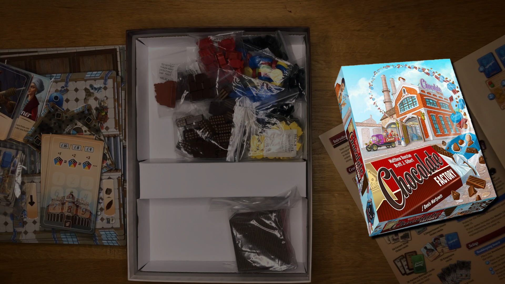 Kickstarter Unboxing #91 - Chocolate Factory – The Offline Gamer